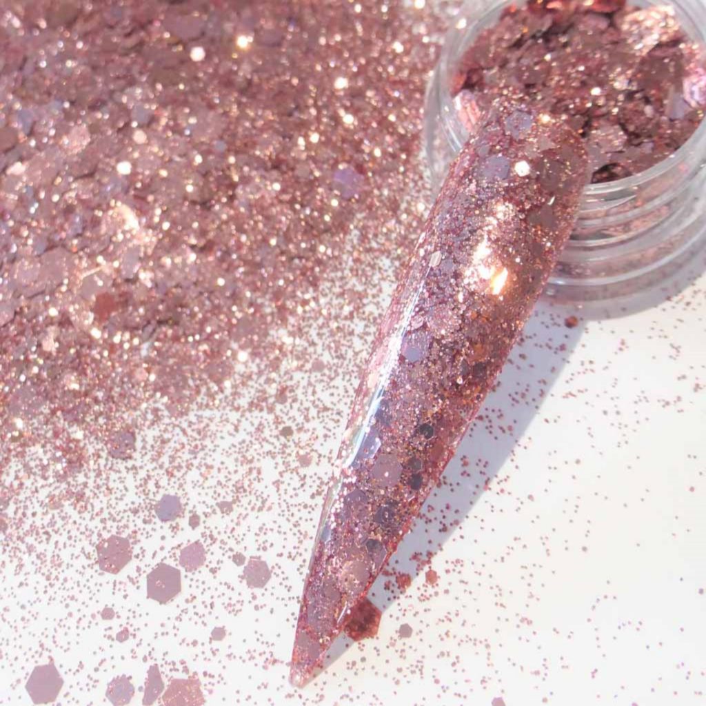 Pure Rose Gold Multi Mix – Smileys Glitter Store