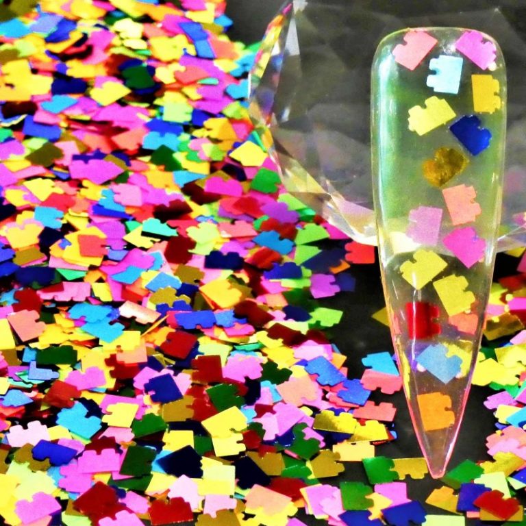 Lego Brick Glitter Shapes, Lego Sequin Shapes – Smileys Glitter Store
