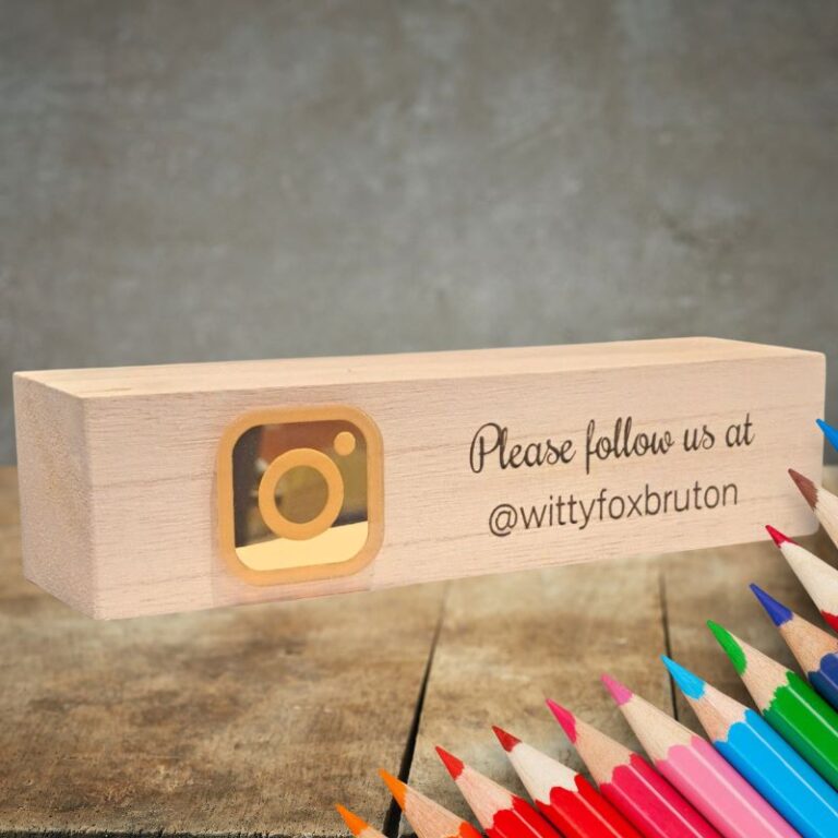 Social Media Signs Instagram Sign Facebook Signs TikTok Signs Nail ...